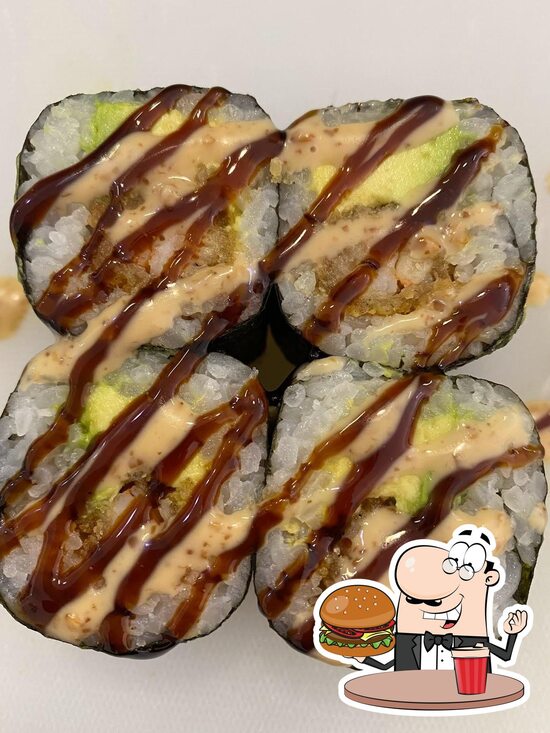 Menu at AA Sushi restaurant, Centurion