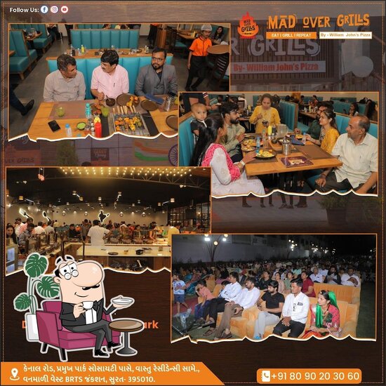 Menu at Mad Over Grills (Puna Canal Road) (Restaurant & Banquet), Surat