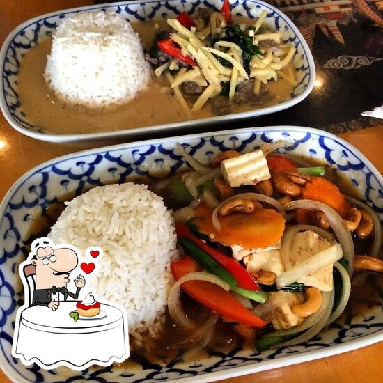 Menu at Bangkok Cafe, Davie