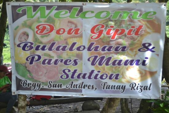 Menu at Don Gipit Bulaluhan, Pares Mami Station restaurant, Tanay
