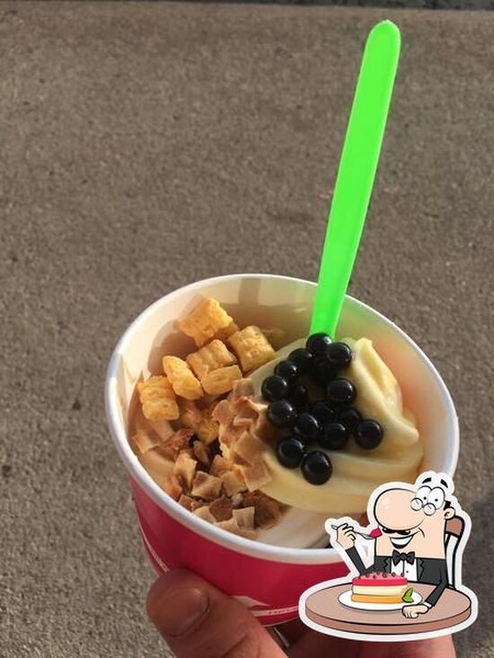 Menu at Fuzzy Peach Frozen Yogurt, Weirton