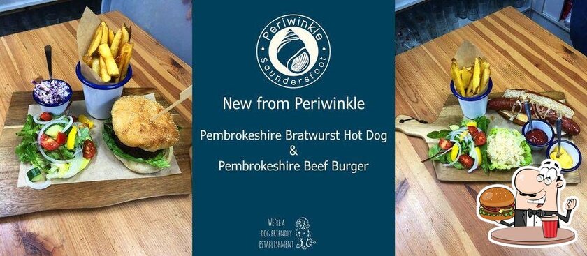 Pub y bar Periwinkle Bistro, Saundersfoot - Carta del restaurante y ...