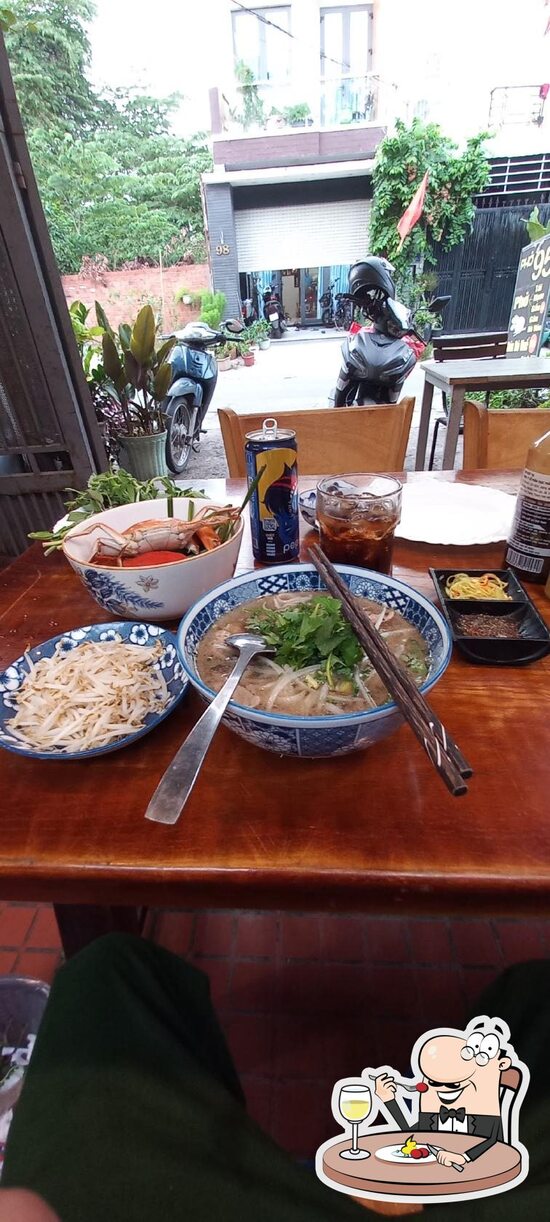 Menu at Phở 95 restaurant, Ho Chi Minh City