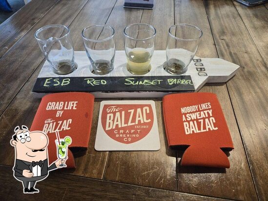 Menu at Balzac Craft Brewing pub & bar, Airdrie
