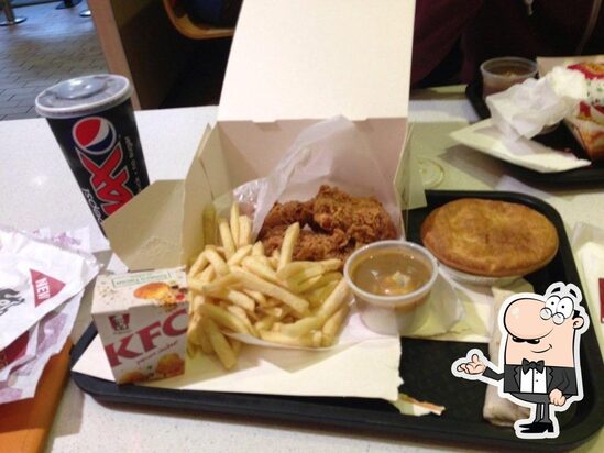 Menu at KFC fast food, Perth, 21/419 Wellington St