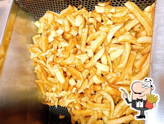 Menu at New bacup chippy restaurant, Bacup