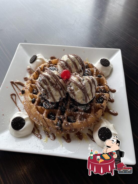 Menu at Waffle-O restaurant, Mississauga