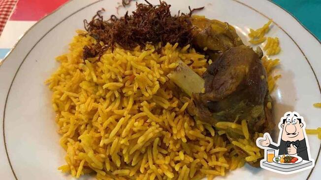 Menu at Awtar Hadramawt Palace restaurant, South Jakarta