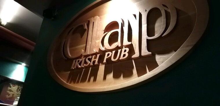 Carta de Clap Irish Pub, Santiago de Querétaro