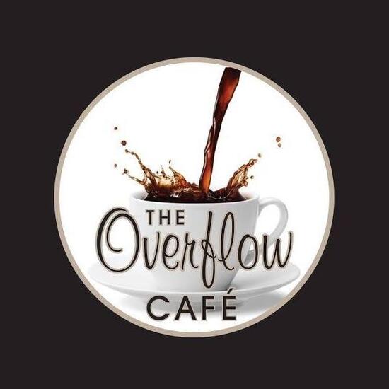 Menu at The Overflow Café, Sarnia