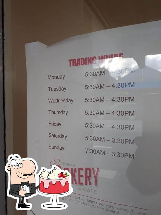 Temuka Bakery & Cafe, Temuka - Restaurant menu, prices and reviews