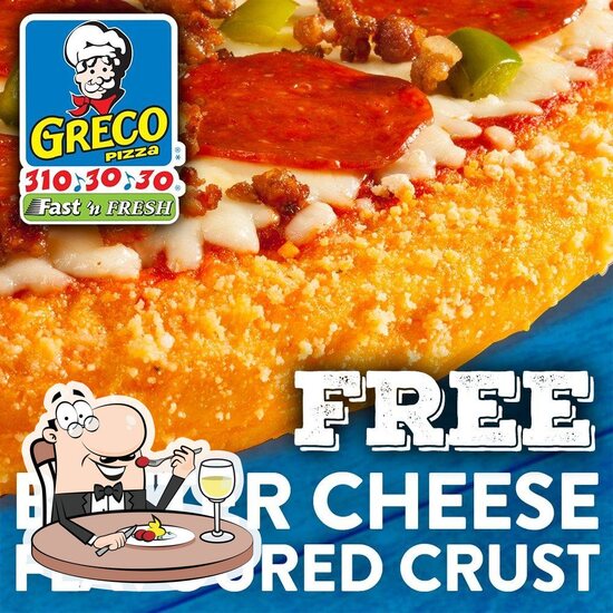 Menu at Greco Pizza pizzeria, Yarmouth