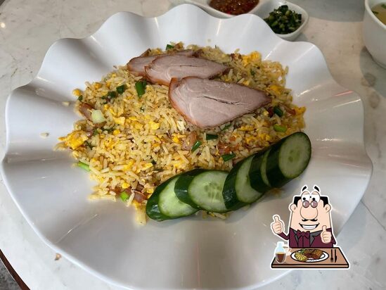 Carta del restaurante Baytong Chicken Rice, Bangkok