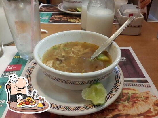 Menu at El Porton restaurant, Chetumal, Boulevard Bahia