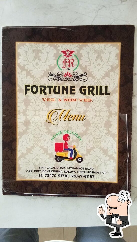 Menu at Fortune grill Restaurant, Dasuya