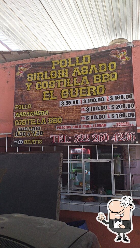Carta del restaurante Pollos El Güero, Puerto Vallarta