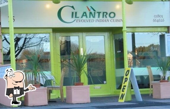 Menu at Cilantro restaurant, Paignton