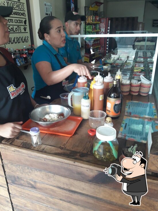 Carta del restaurante El Remolino, Uruapan
