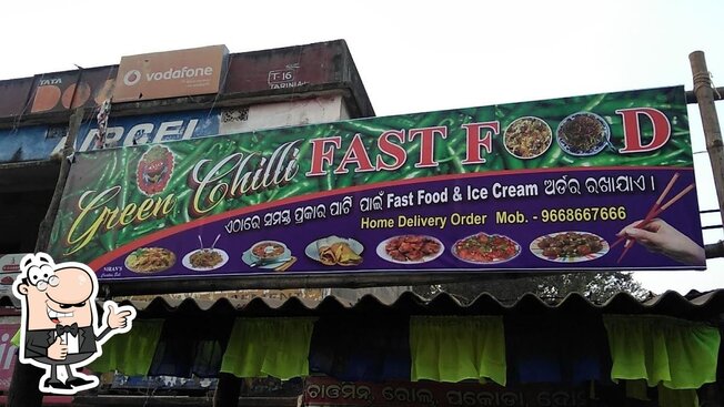 Menu at Green Chilli Fast Food, India, 638X+J7V
