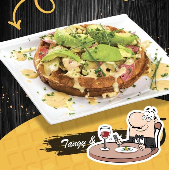 Menu at Crispy Waffles and Slice Pizza restaurant, Randburg
