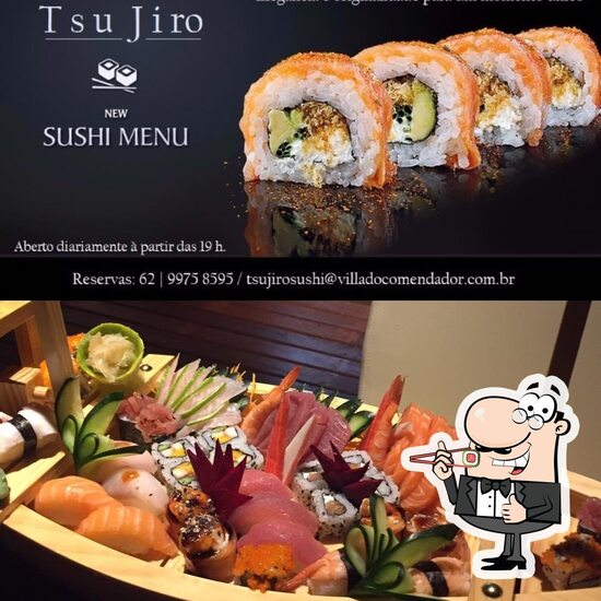 Menu em Tsu Jiro Sushi restaurante, Pirenópolis, Rodovia GO 431
