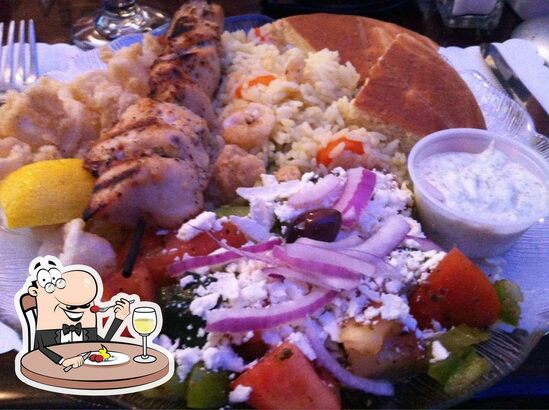 Menu at Minos Greek Souvlaki Restaurant, Kamloops