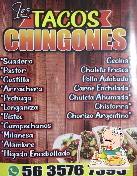 Los Tacos Chingones, Ecatepec - Restaurant menu, prices and reviews