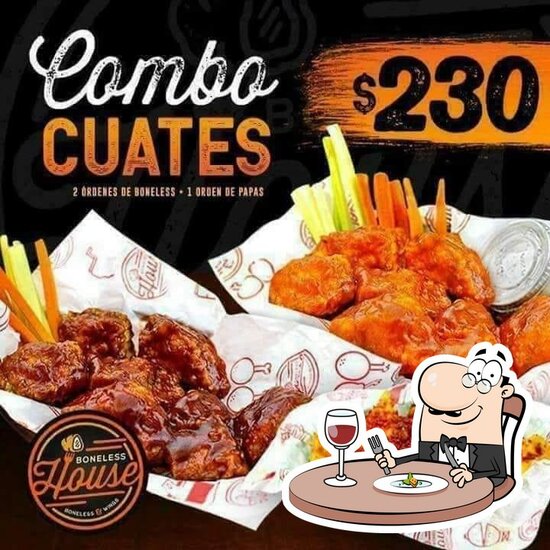 Menu at Boneless House restaurant, Reynosa, Linda Vista 110