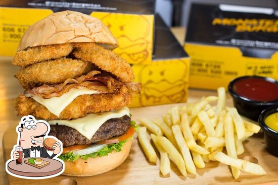 Menu at Monster Burger restaurant, Bucaramanga