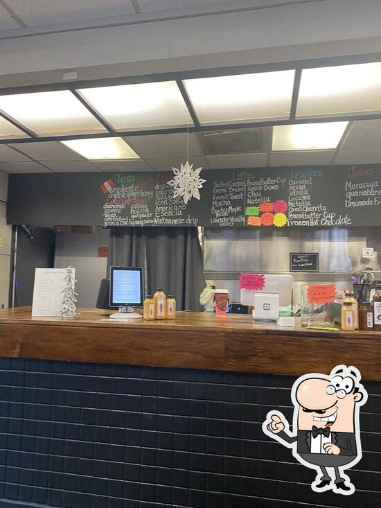 Menu at Hope Cafe, Liverpool
