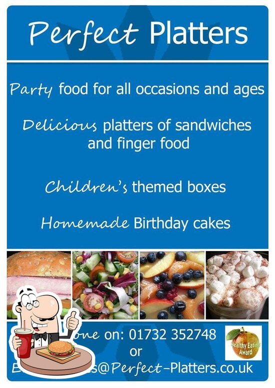 Menu at perfect platters, Tonbridge