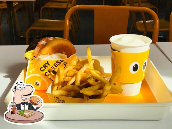 Restaurante Cry Cheese Burger, Seul, 서초구 강남대로41길 8 - Opiniones del ...