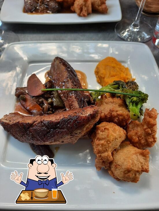 Menu au Restaurant Les briques Rouges, Veyre-Monton