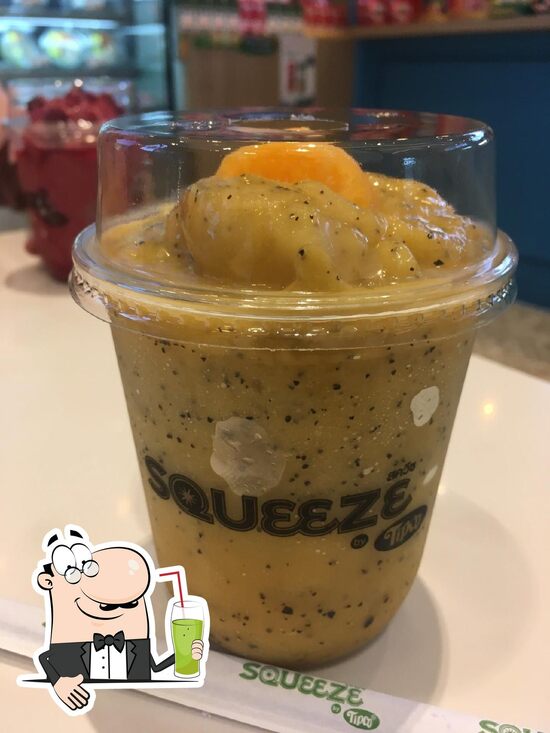 Menu at Squeeze by Tipco pub & bar, Bangkok, CW Tower
