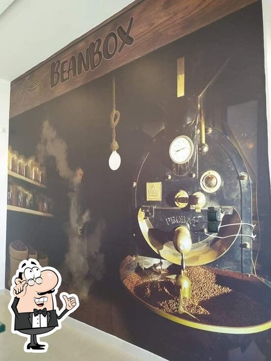 Menu at Bean Box, Rhodes