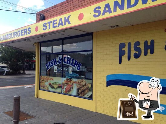 Menu at Glenroy Fish & Chips fast food, Glenroy