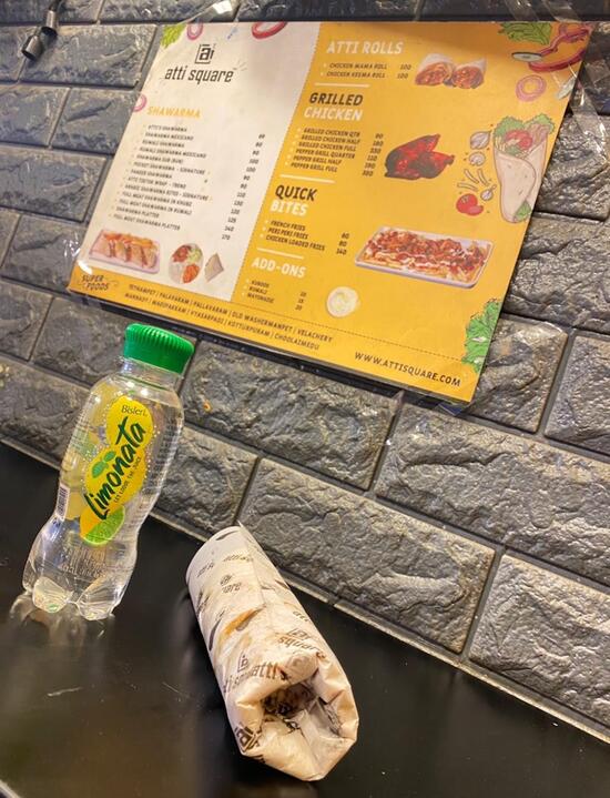 Menu at Atti Square - Choolaimedu, Chennai, 3/1 Sowrashtra nagar