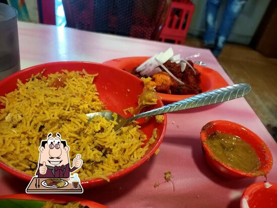 Menu at Chennai Express, Velur