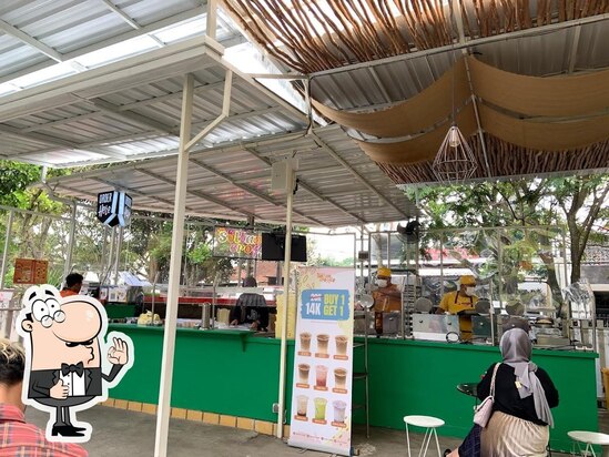 Menu at The Sultan Croffle cafe, Malang