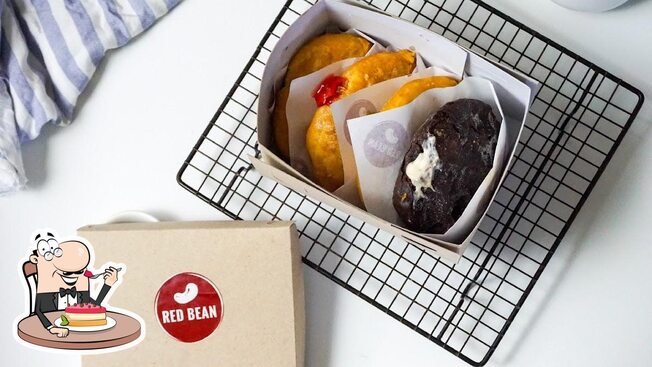 Menu at Red Bean Crispy Donut Kepaon, Denpasar