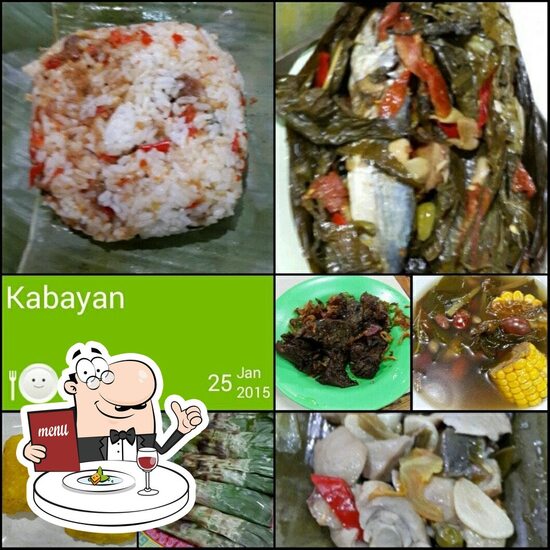 Menu at Restoran Kabayan restaurant, Bogor