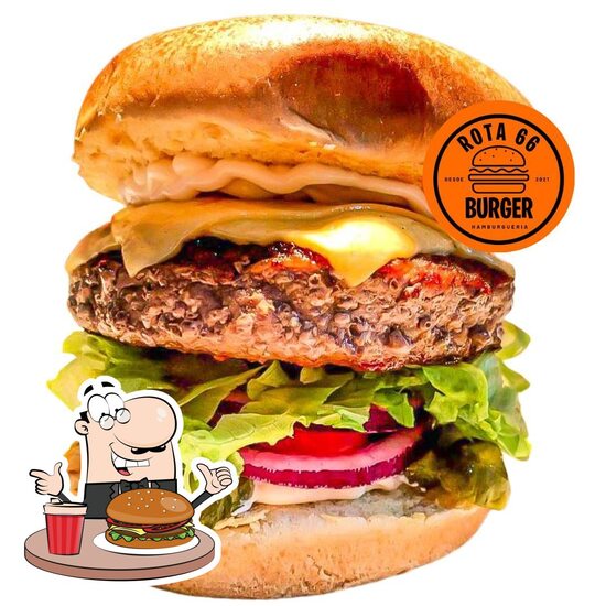 Menu at Rota 66 Burger restaurant, Franco da Rocha, Av. Arco Íris