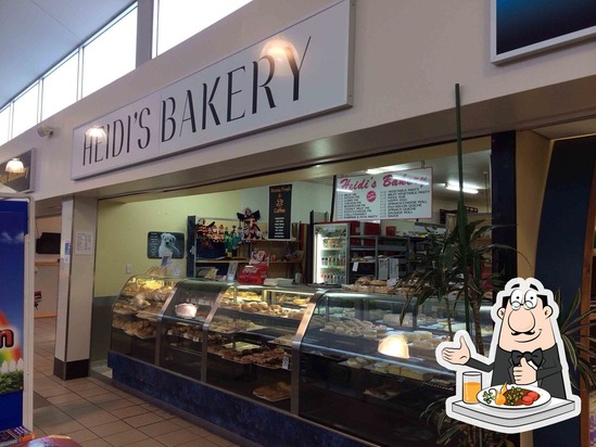Menu at Heidi's Bakery, Modbury North