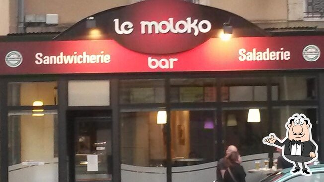 Menu at Le Moloko pub & bar, Le Mans