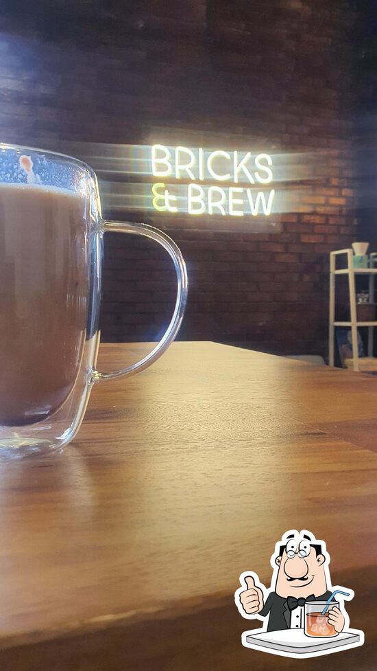 Carta del café Bricks & Brew, Manila