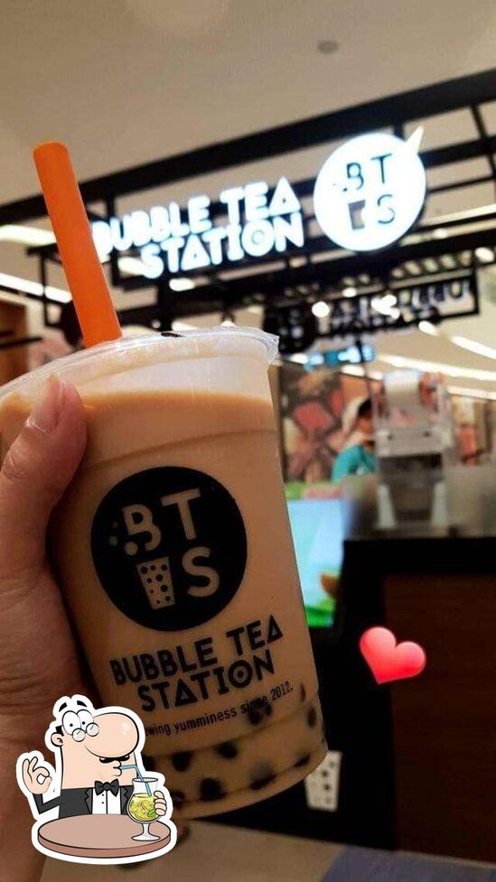 Menu at Bubble Tea Station cafe, Cebu City, 7VJJ+6P7