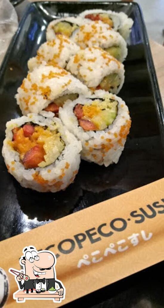 Menu at Peco Peco Sushi Tunjungan Plaza restaurant, Surabaya
