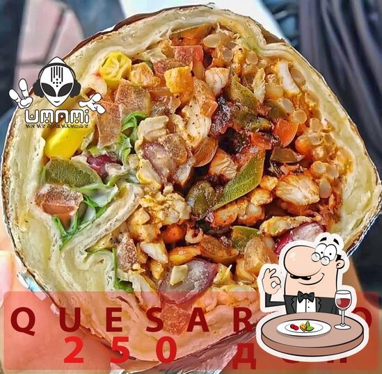 Menu at Umami's Sushi & Burrito restaurant, Bitola