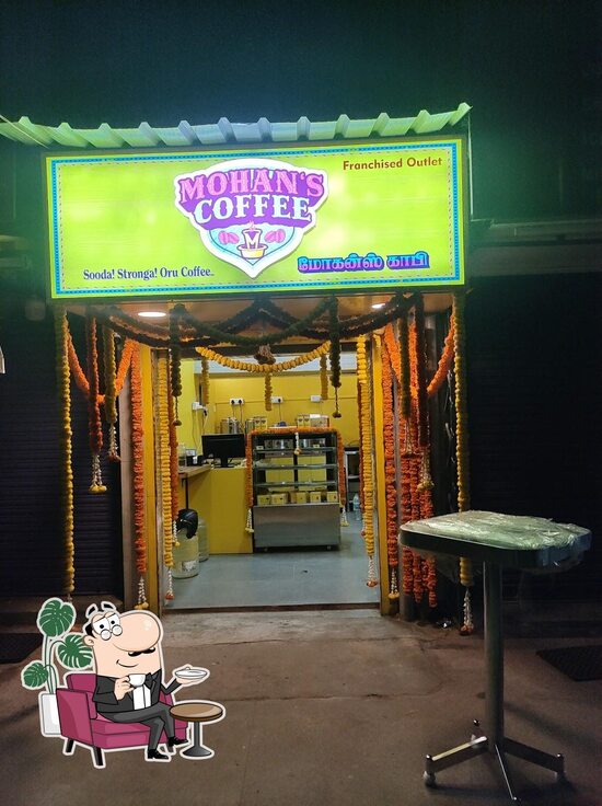 Menu at MOHAN'S COFFEE, Chennai, 112