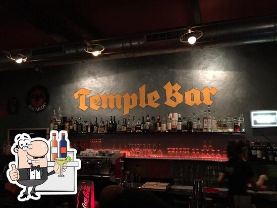 Menu at The Temple pub & bar, Piacenza